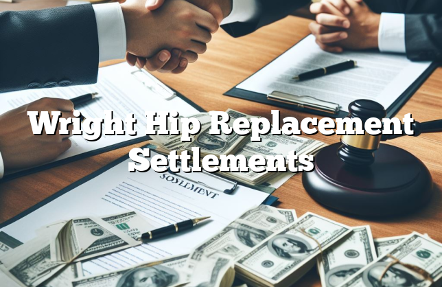 Wright Hip Replacement Settlements - LawGud