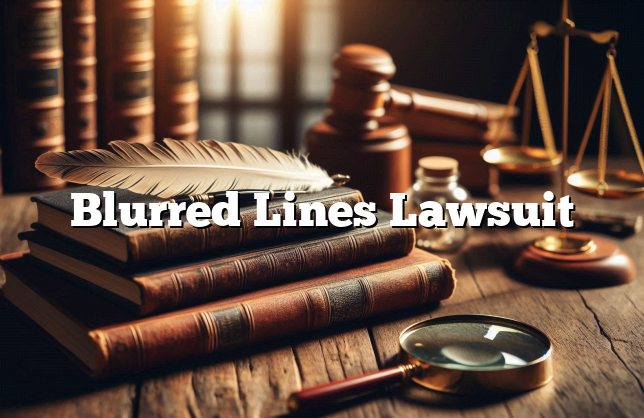 Blurred Lines Lawsuit [Updated] - LawGud