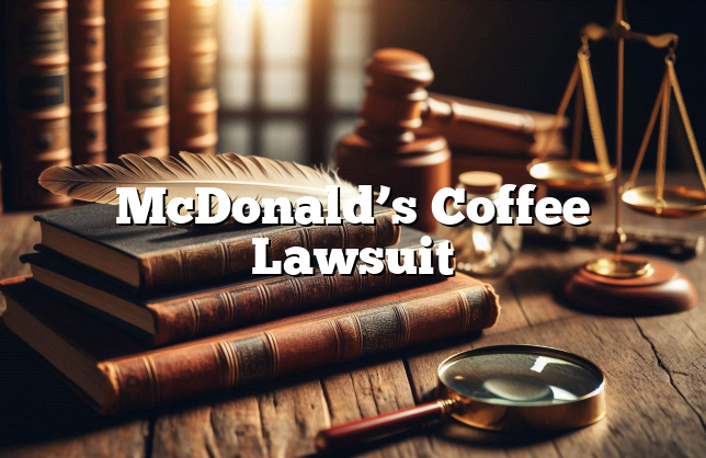 McDonald’s Coffee Lawsuit [Updated] - LawGud