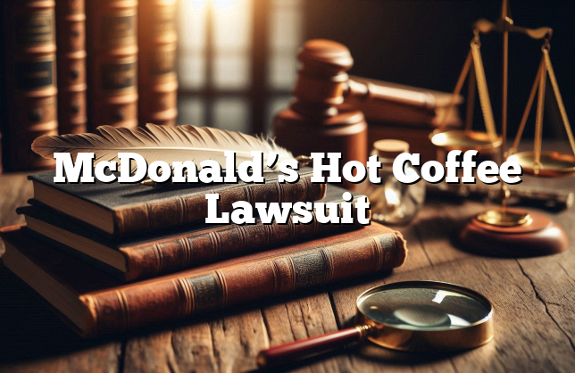 McDonald's Hot Coffee Lawsuit [Updated] - LawGud