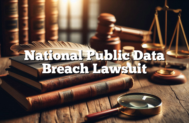 National Public Data Breach Lawsuit [Updated] - LawGud