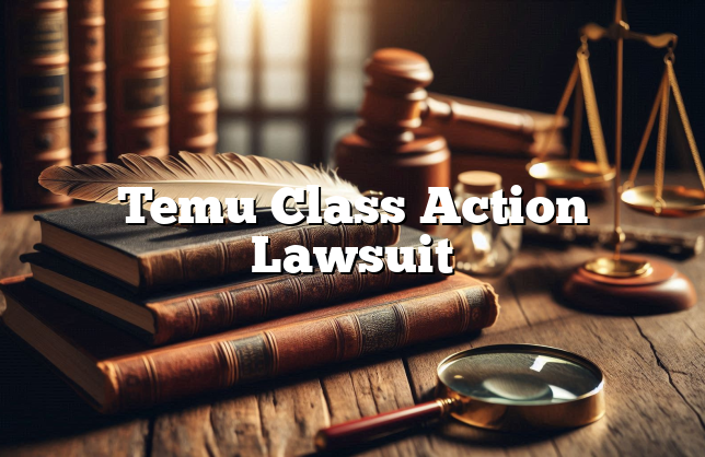 Temu Class Action Lawsuit [Updated] - LawGud