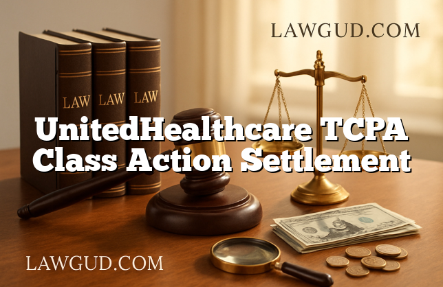 UnitedHealthcare TCPA Class Action Settlement - LawGud
