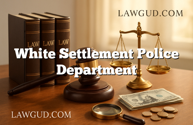 White Settlement Police Department - LawGud